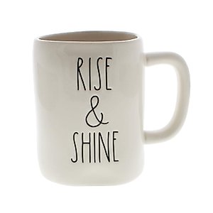 Rae Dunn by Magenta RISE & SHINE Ceramic LL Coffee Mug
