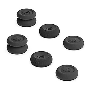 Thumb Grip Set Joystick Caps,3 Pairs Thumbstick Grips Controller Gamepad Analog Stick Cap for Xbox One for Xbox Series X/S (Black)