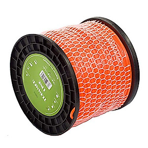 Turfson Commercial Round .155-Inch String Trimmer Line in Spool 3-Pound , Orange