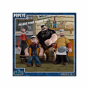 Popeye 5 Points Actionfigur Deluxe Box Set