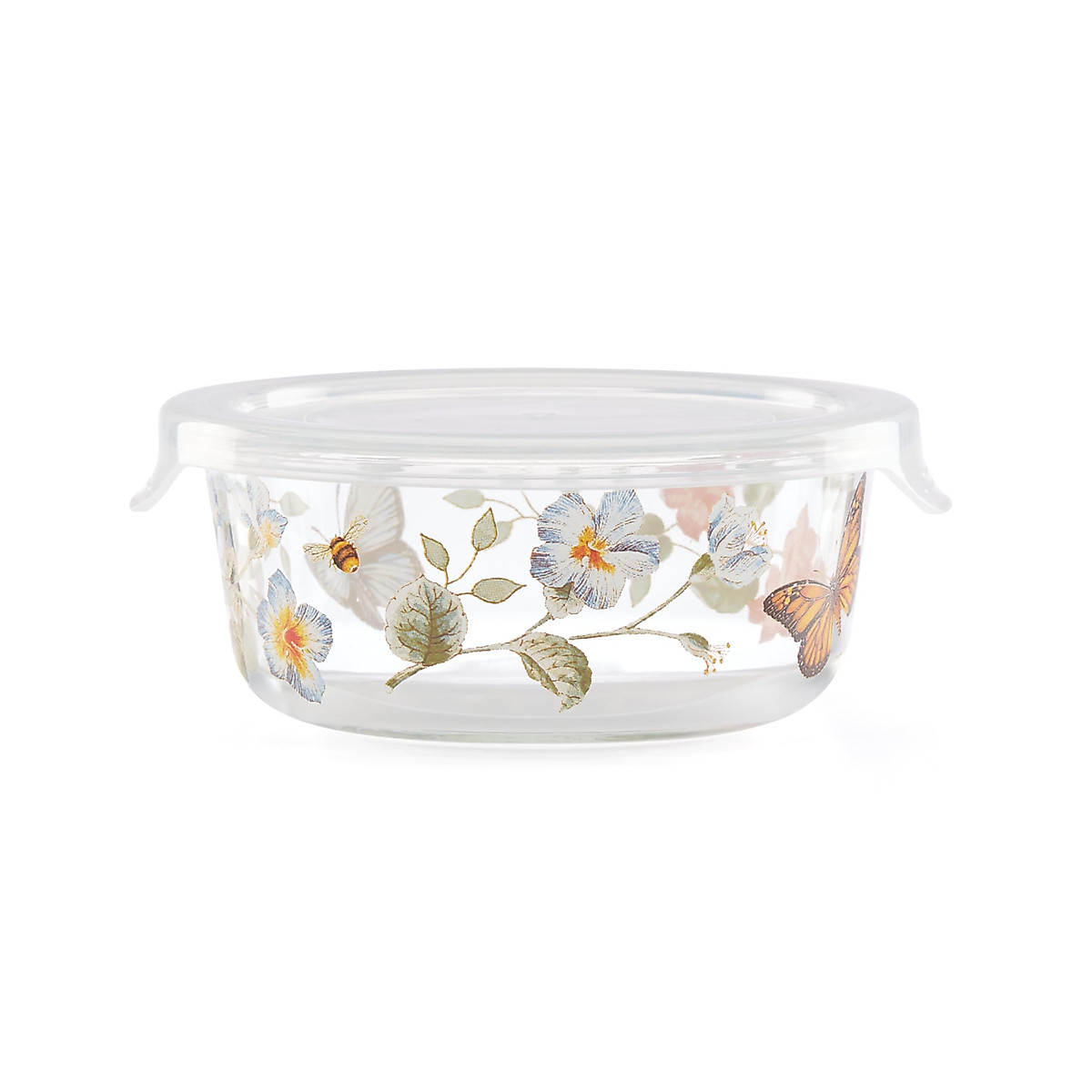 Lenox 890086 Butterfly Meadow Small Glass Food Container
