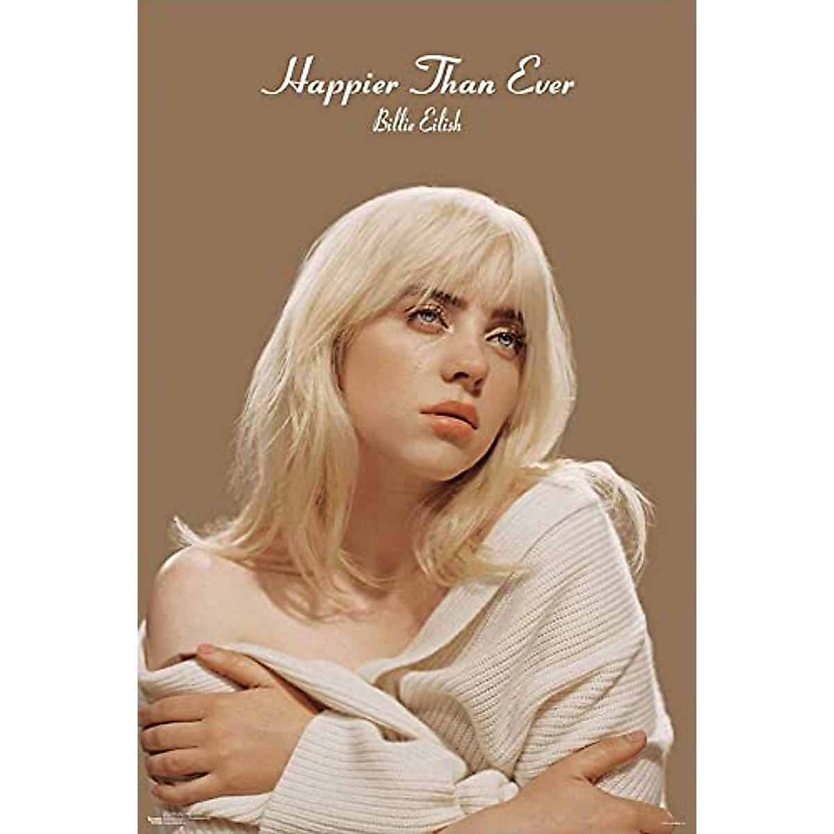 Scorpio Posters Billie Eilish - Happier Than Ever Poster 24" x 36"