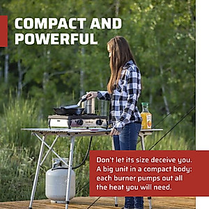 Camp Chef Ranger II Table Top Stove - Portable Gas Stove for Outdoor & Camping Gear
