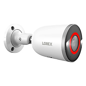 Lorex N4K2SL-84WB Fusion 4K 16-Channel (8 Wired and 8 Wi-Fi) 2TB Wired NVR System with 4X Bullet Cameras Featuring Smart Security Lighting