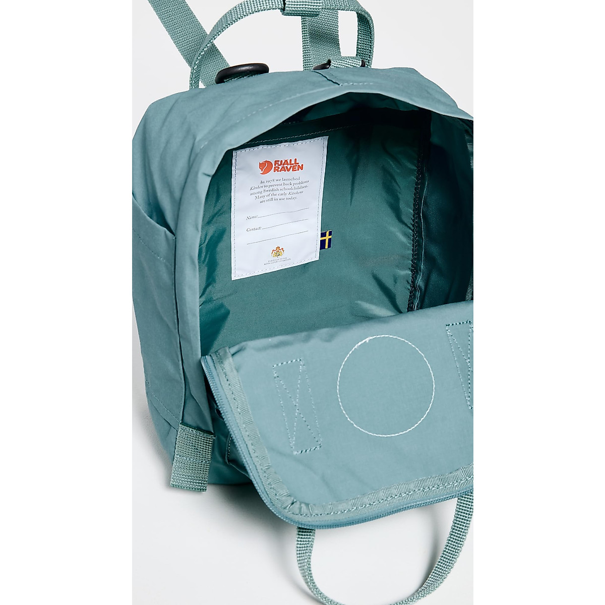 Fjallraven, Kanken Mini Classic Backpack for Everyday, Sky Blue