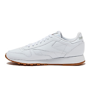 Reebok Unisex Classic Leather Sneaker, FTWR White/Pure Grey 3 Rubber Gum-03, 13 US Men
