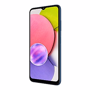 SAMSUNG Galaxy A03s Cell Phone, Factory Unlocked Android Smartphone, 32GB, Triple Lens Camera, Infinity Display Screen, Long Battery Life, Expandable Storage, US Version, Blue