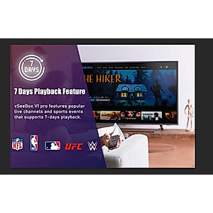 COMBO BREAKER vSeeBox V1 Pro with Backlit Mini Keyboard / 8K HDMI Cable (4GB RAM + 32GB ROM)