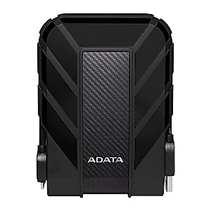 ADATA HD710 Pro 2TB USB 3.1 IP68 Waterproof/Shockproof/Dustproof Ruggedized External Hard Drive, Black (AHD710P-2TU31-CBK)