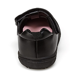 OshKosh B'Gosh Boy's Kyle Uniform Dress Shoe, Black, 5 Toddler