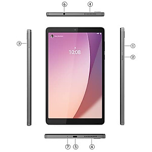 Lenovo Tab M8 (4th Gen) - 2023 - Tablet - Long Battery Life - 8" HD - Front 2MP & Rear 5MP Camera - 2GB Memory - 32GB Storage - Android 12 (Go Edition) or Later