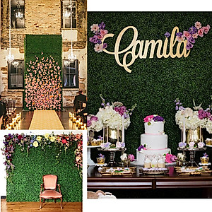 DearHouse 12 Pieces 20"x 20" Artificial Boxwood Panels Topiary Hedge Plant, Privacy Hedge Screen UV Protected Suitable for Outdoor, Indoor, Garden, Fence, Backyard and Decor