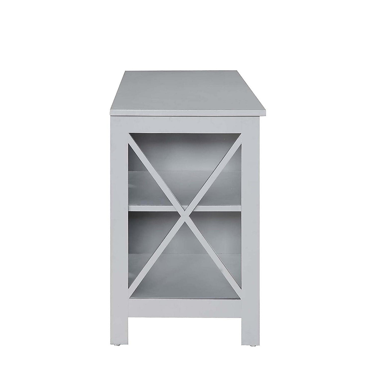 Convenience Concepts Oxford TV Stand, Gray