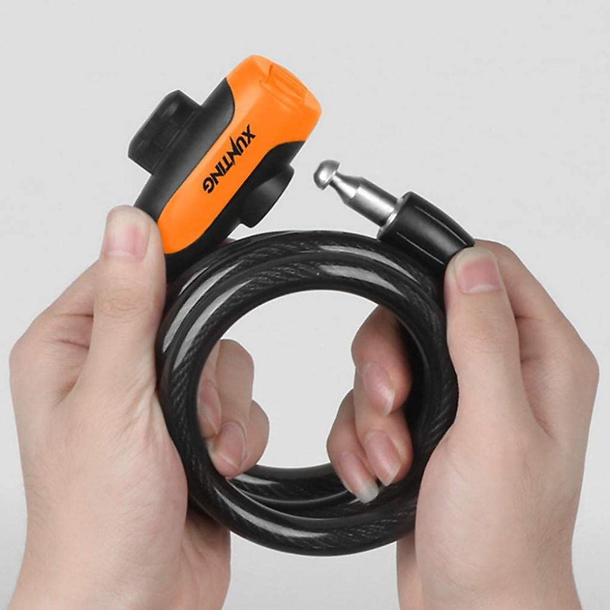 Bicycle Locks Heavy Duty Anti Theft Bike Lock High Security Level Bicycle Lock Bike Chain Lock High Security Bike Lock with Key Ideal for Bike, Electric Bike Other Outdoor Equipments,