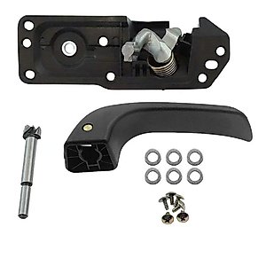 20833606 Interior Door Handle Kit Front Left Diver Side Fits for Cadillac Escalade 2007-2011 Chevy Avalanche Cheyenne Silverado Suburban Tahoe 2007-2014 GMC Sierra Yukon 2007-2014 Replace# 80374