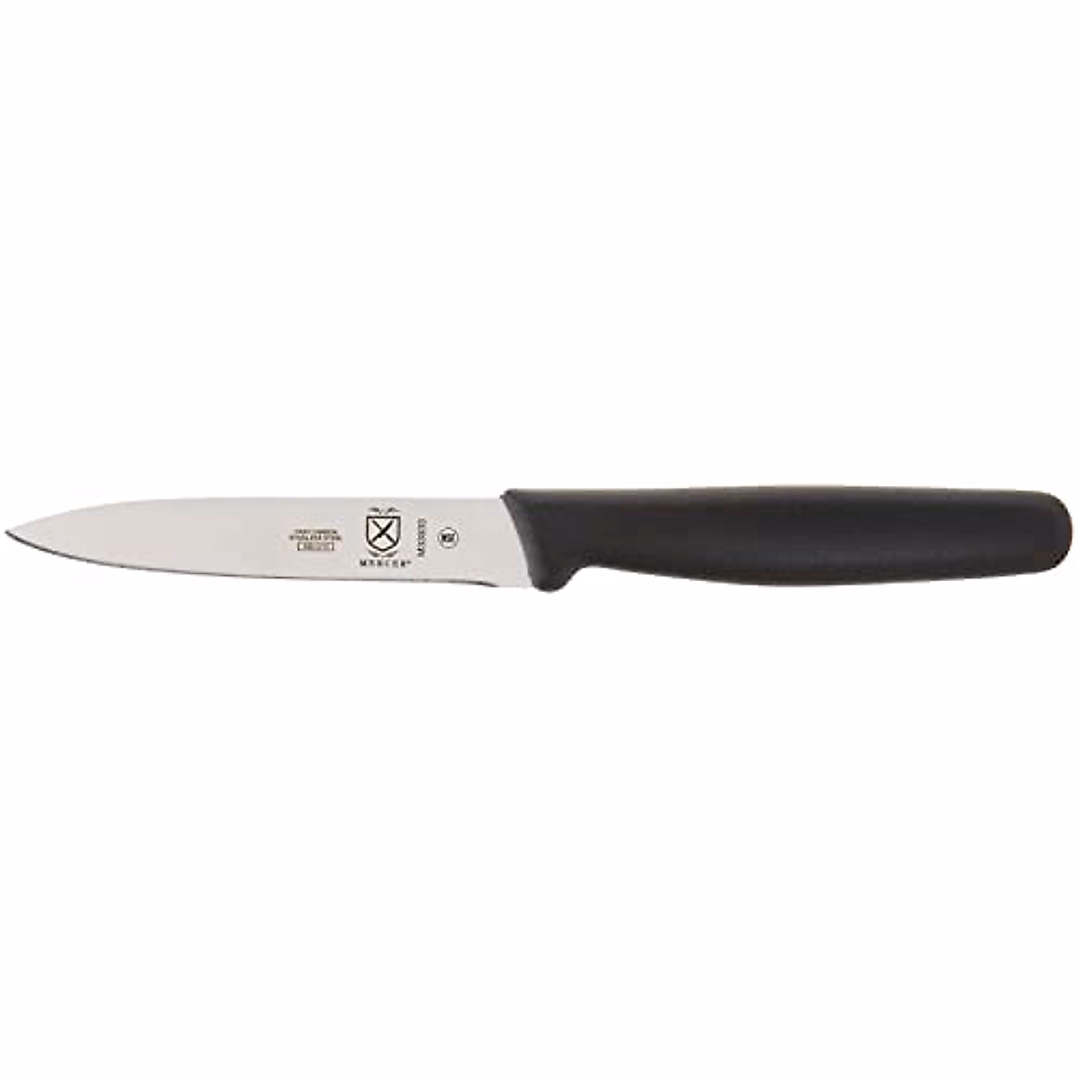 Mercer Culinary Bar Knife,Black, 4” Plain Edge, Pointed Tip
