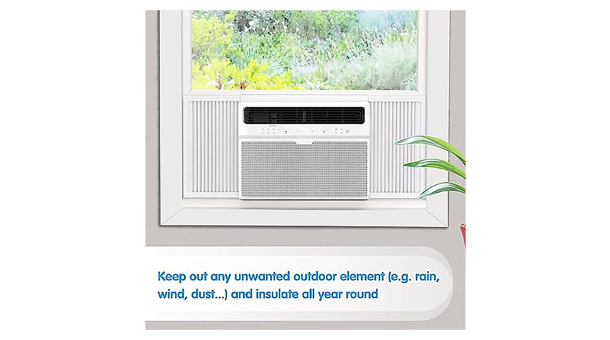 Air Jade Window AC Side Panels for 5000 Btu Units | Easy Installation