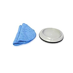 Prolux Core Two 13" Mopping Pads and Pad Holder (Only Compatible with Units Purchased in 2021 and Older)