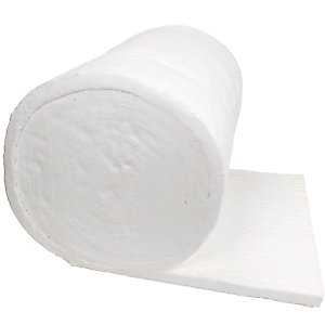 Lynn Manufacturing 1" Thick, CeraBlanket Insulation, Morgan Thermal Ceramics, 2400F Rated, 8 Lb. Density, 24" Wide, 25 Ft. Long, 8CB12