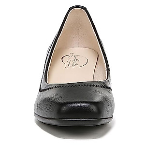 LifeStride Women's Groovy Wedge Pump, Black, 7.5 M US