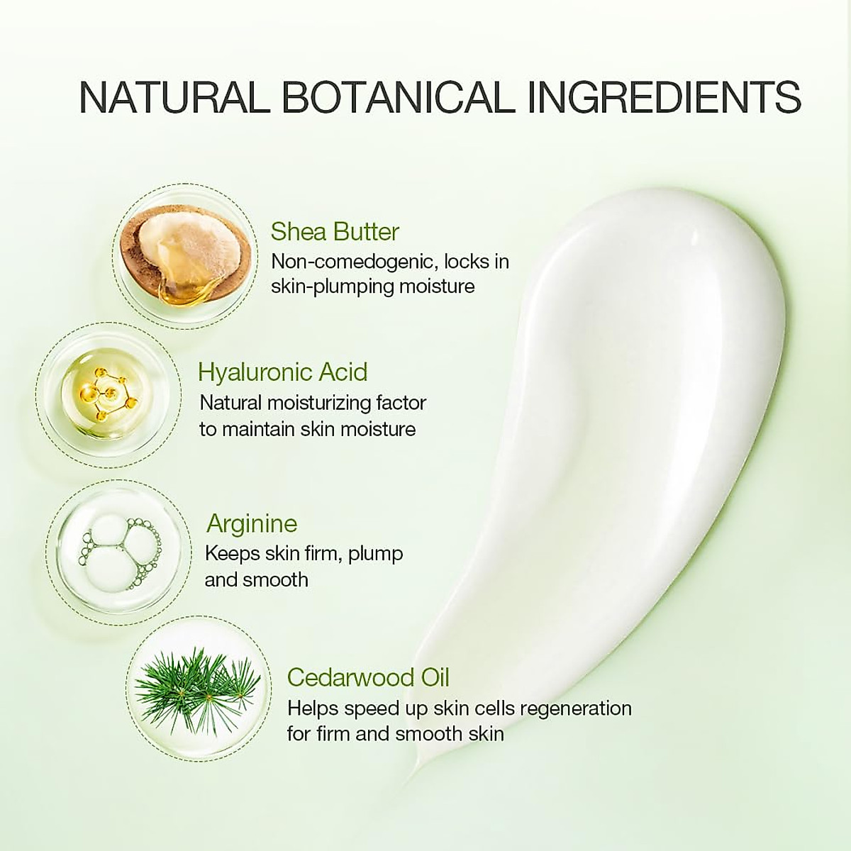 Aloderma Hydrating Face Cream for Dry Skin Made with 70% Organic Aloe Vera - Natural Hydration with Hyaluronic Acid & Arginine - Nourishing Aloe Vera Face Cream - Moisturizing Dry Skin Cream, 1.7oz