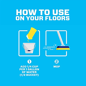 Mr. Clean Liquid All Purpose Multi-Surface Cleaner | with Gain Original - 45 Ounce Each Bottle (Pack of 2) (Total 90 fl oz)