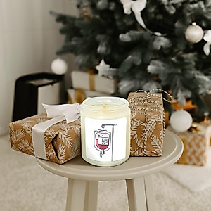 Likjad Nurse Gifts Lavender Candle, Funny Nurse Gifts, Nurse Graduation Gifts, Nurse Appreciation Gifts, Nurse Practitioner Gifts, Registered Nurse RN Gifts, Funny Nurse Scented Candles