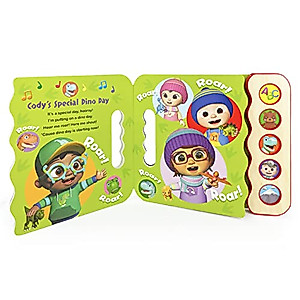 Cocomelon Let's All Sing Together 5-Button Song Book: Sing and Read Toy Book with JJ and Friends