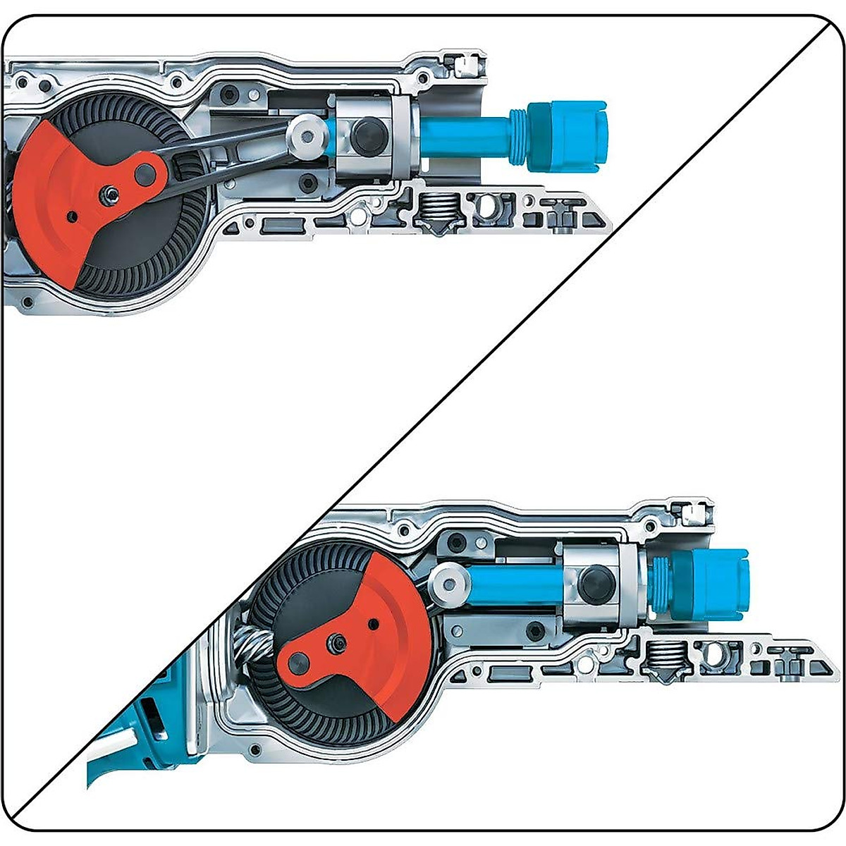 Makita XRJ04Z-R LXT 18V Cordless Lithium-Ion Reciprocating Saw (Bare Tool) (Renewed)