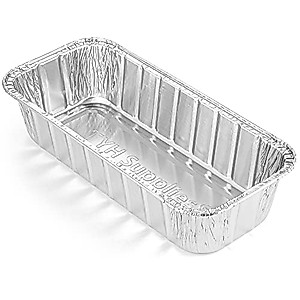 50 Pack Grease Drip Pan Liners | Compatible with Weber Genesis II LX 400 & 600, Summit 400 & 600 Gold & Platinum 6-burner Series, SmokeFire EX4, EX6 | Disposable Aluminum BBQ Drip Tray | 11 x 5 Inch