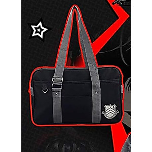 Game Persona 5 P5 Joker High School JK Bag Uniform Ren Amamiya Shoulder Bags（NEW style add Non-slip nail）