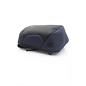 Automobili Lamborghini Blue Nylon Men's Backpack