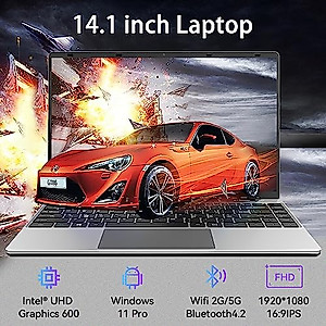 ANTEMPER 14.1 inch Laptop, 8GB RAM 256GB SSD, Windows 11 Laptop with Intel Celeron N4020C(up to 2.8GHz), FHD IPS Display, Mini HDMI, 2.4/5.0G WiFi, USB3.0, Webcam, TF Card, Full-Featured Type-c