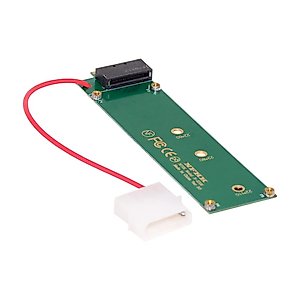 NFHK Ruler 1U GEN-Z EDSFF Short SSD E1.S to NVMe NGFF M-Key 4X Host Carrier Adapter with Power