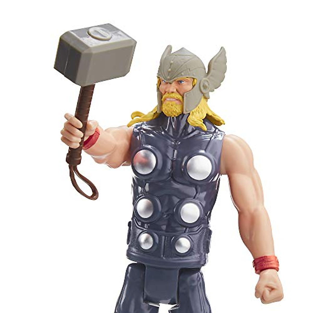 Avengers Marvel Titan Hero Series Blast Gear Thor Action Figure, 12" Toy, Inspired by The Marvel Universe, for Kids Ages 4 & Up