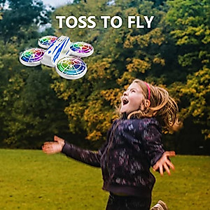 HocoFlow Mini Drone for Beginners Easy to Fly Remote Control Drones with Headless Mode Auto Hovering 3D Flips Stunt RC Quadcopter Plane Drone Gift