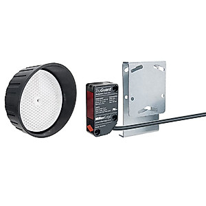 MillerEdge TG-R-K TrueGuard Monitored Reflective Photo Eye Safety Sensor 30ft