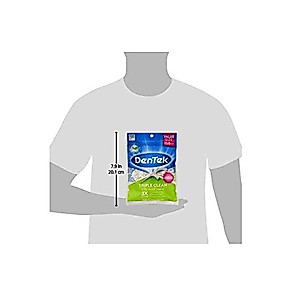 DenTek Triple Clean Floss Picks | No Break Guarantee | 150 Count