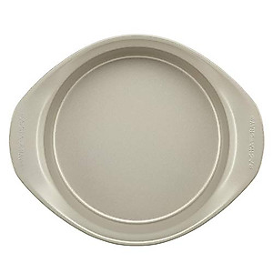 Rachael Ray Nonstick Bakeware Set without Grips includes Nonstick Bread Pan, Baking Pans, Cake Pans, Cookie Sheet / Baking Sheet - 10 Piece, Silver