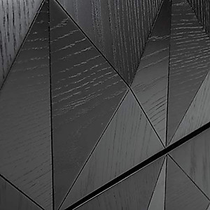 Safavieh Couture Home Patty Modern Black 2-drawer Nightstand