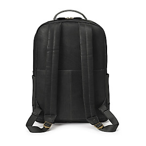Johnston & Murphy Men's Rhodes Backpack Black Full Grain