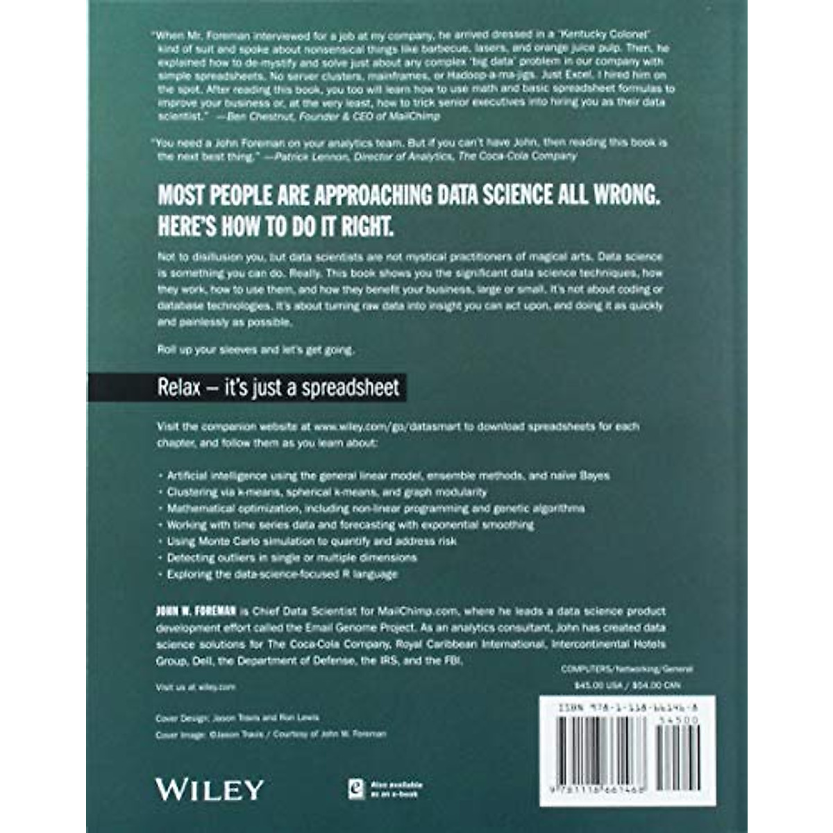 Data Smart: Using Data Science to Transform Information into Insight