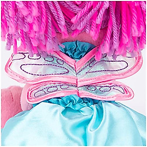 GUND Sesame Street Official Abby Cadabby Muppet Plush, Premium Plush Toy for Ages 1 & Up, Pink/Blue, 11”