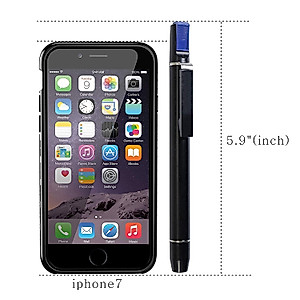 Jeemiter Cobalt Blue LED Professional Medical Penlight PenLite with Metal Clip for Ophthalmologists Doctors Nurses and Eye Examiner Batteries not Included