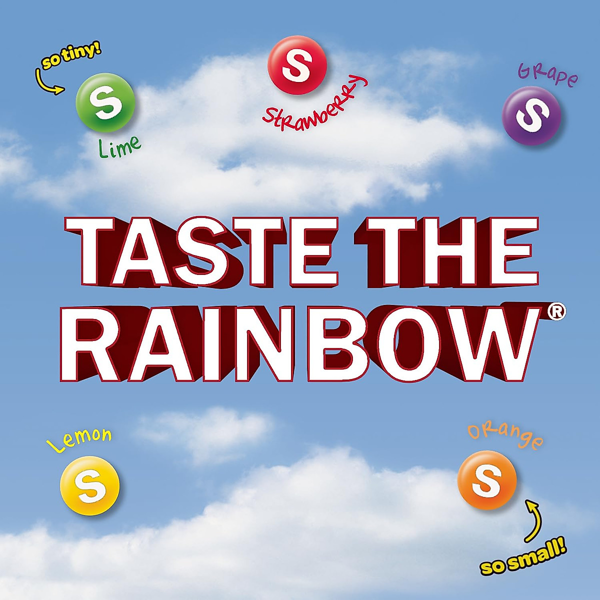 SKITTLES Littles Originals Rainbow St Patricks Day Mega Tubes Tiny Chewy Candy, 45.6 Oz, 24 Ct Bulk Box