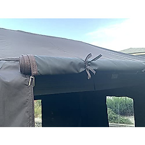 Grill Gazebo Winter Cover by Outdoor Casual - Fits 6'x8' Gazebo and Grill Gazebos