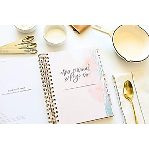 Paper Peony Press The Keepsake Recipe Book: A Blank Recipe Notebook To Write In Your Own Recipes & Create Your Own Cookbook Journal (Spiral-Bound Premium Hardcover Edition)