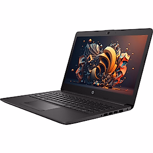 HP 240 G7 Business Laptop, 14" HD Display, Intel Celeron N4020 Processor, HDMI, Webcam, Bluetooth, Wi-Fi, UK Keyboard, Windows 11 Pro (16GB RAM | 256GB SSD)