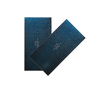 DFM Tool Works Blue Cabinet Scraper Rectangle Sets- MADE IN USA - Multiple Sizes (2, 0.032" x 2.5" x 5")