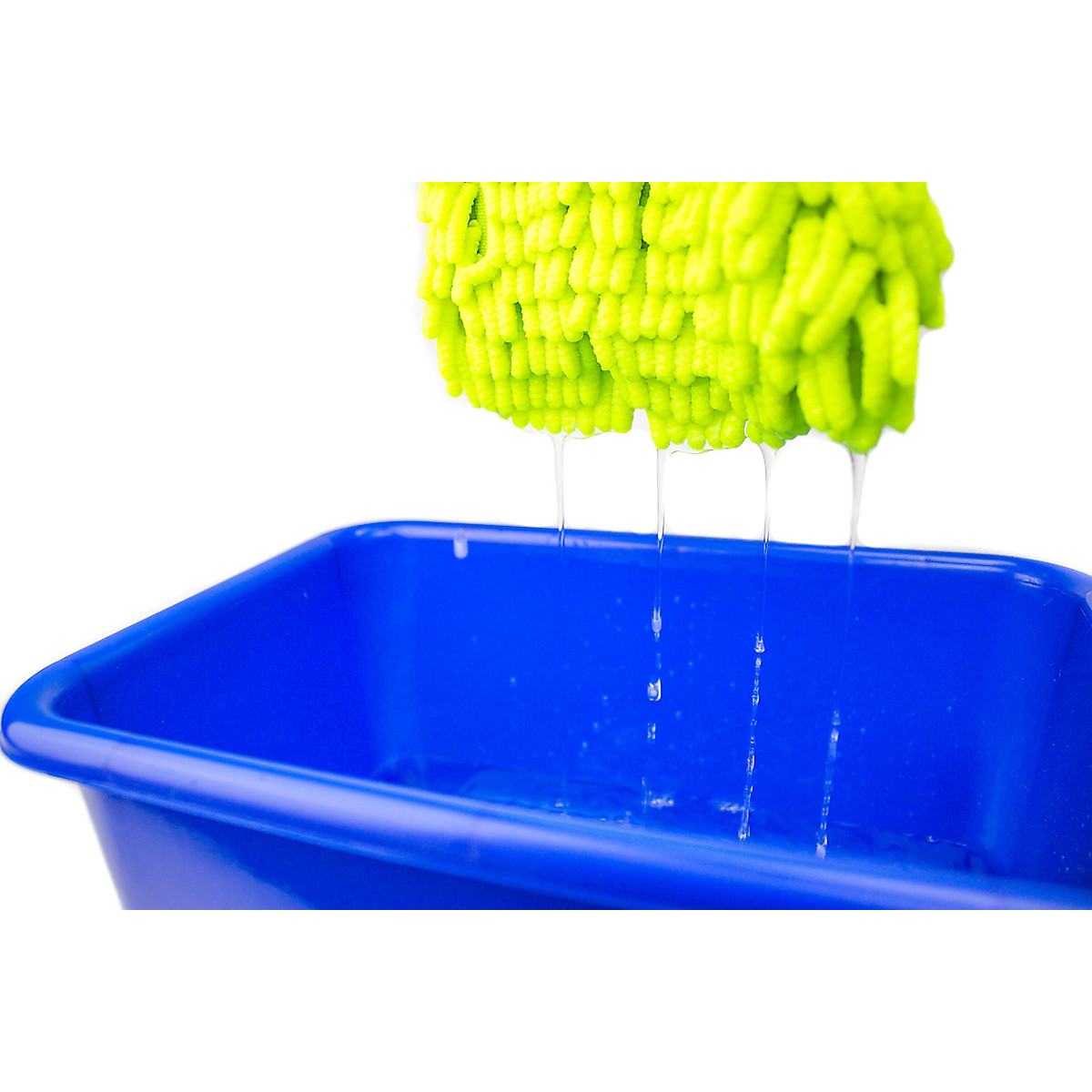 Zwipes Chenille Microfiber Premium Scratch-Free Car Wash Mitt, 2-Pack, Color may vary